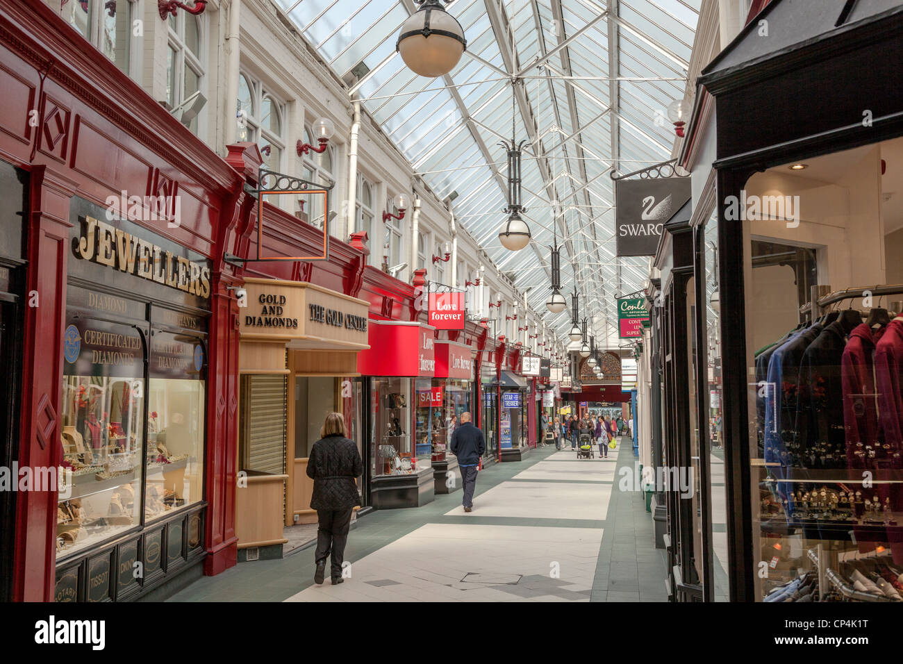 The Makinson Arcade in the centre of Wigan Stock Photo - Alamy