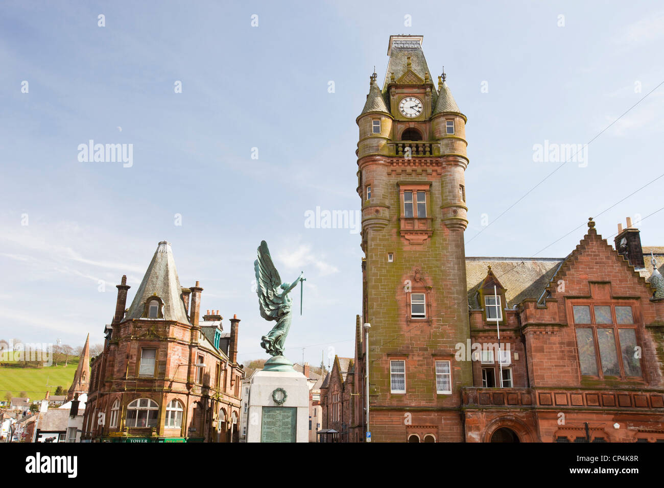 Lockerbie town hall, Scotland, UK Stock Photo - Alamy