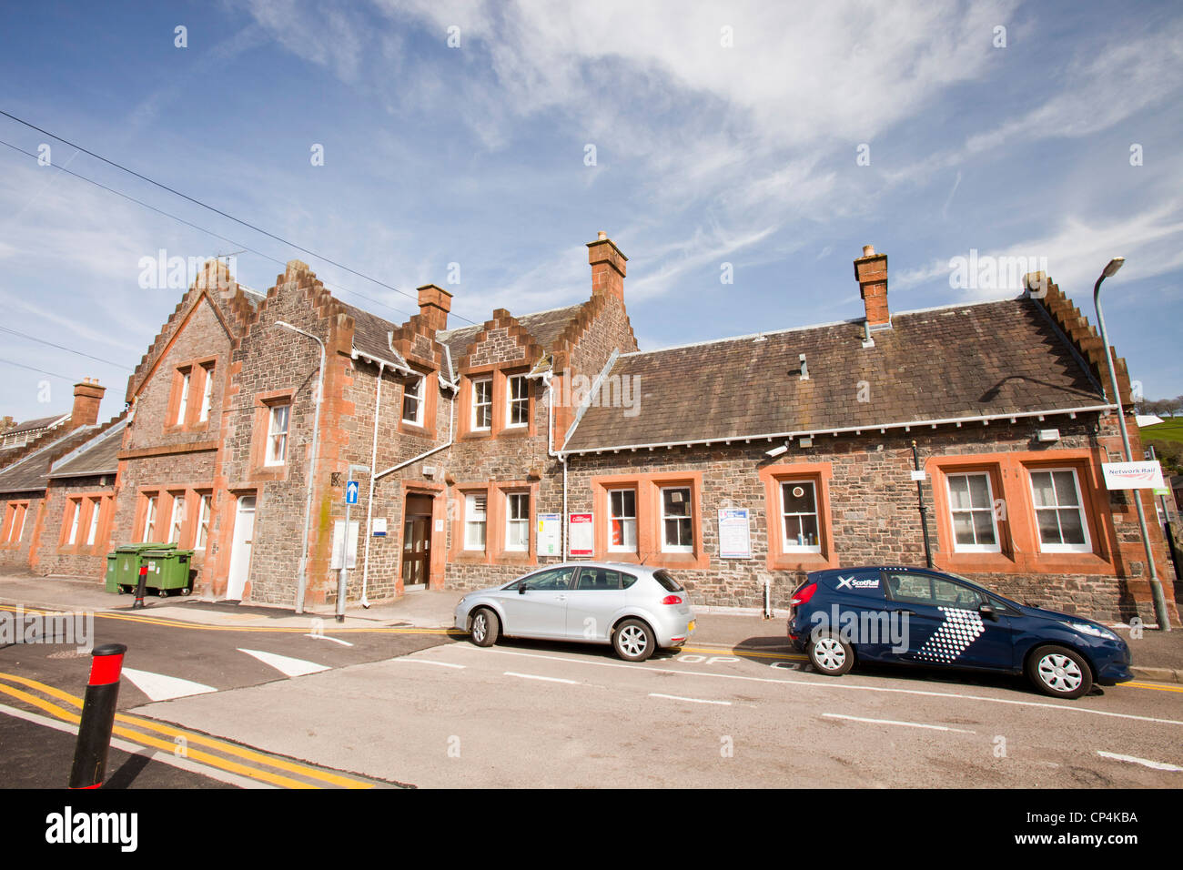 Lockerbie railway station, Scotland, UK Stock Photo - Alamy