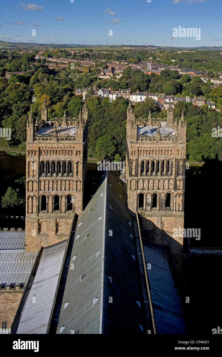 United Kingdom - England - Durhamshire - Durham. The Cathedral (built ...
