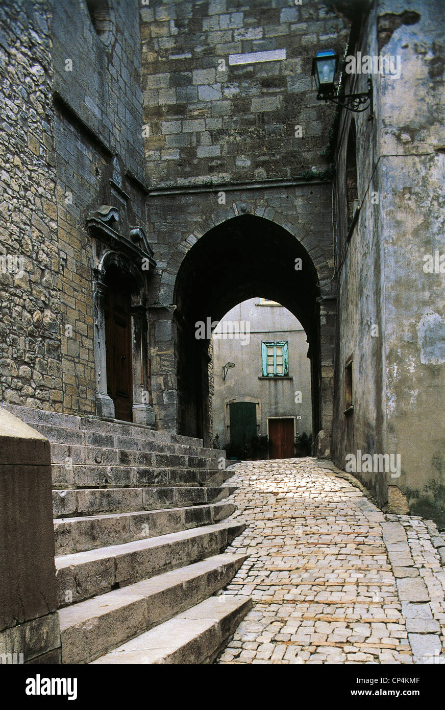 MOLISE Castelmauro CHURCH OF SAN LEONARDO SPECIAL Stock Photo - Alamy