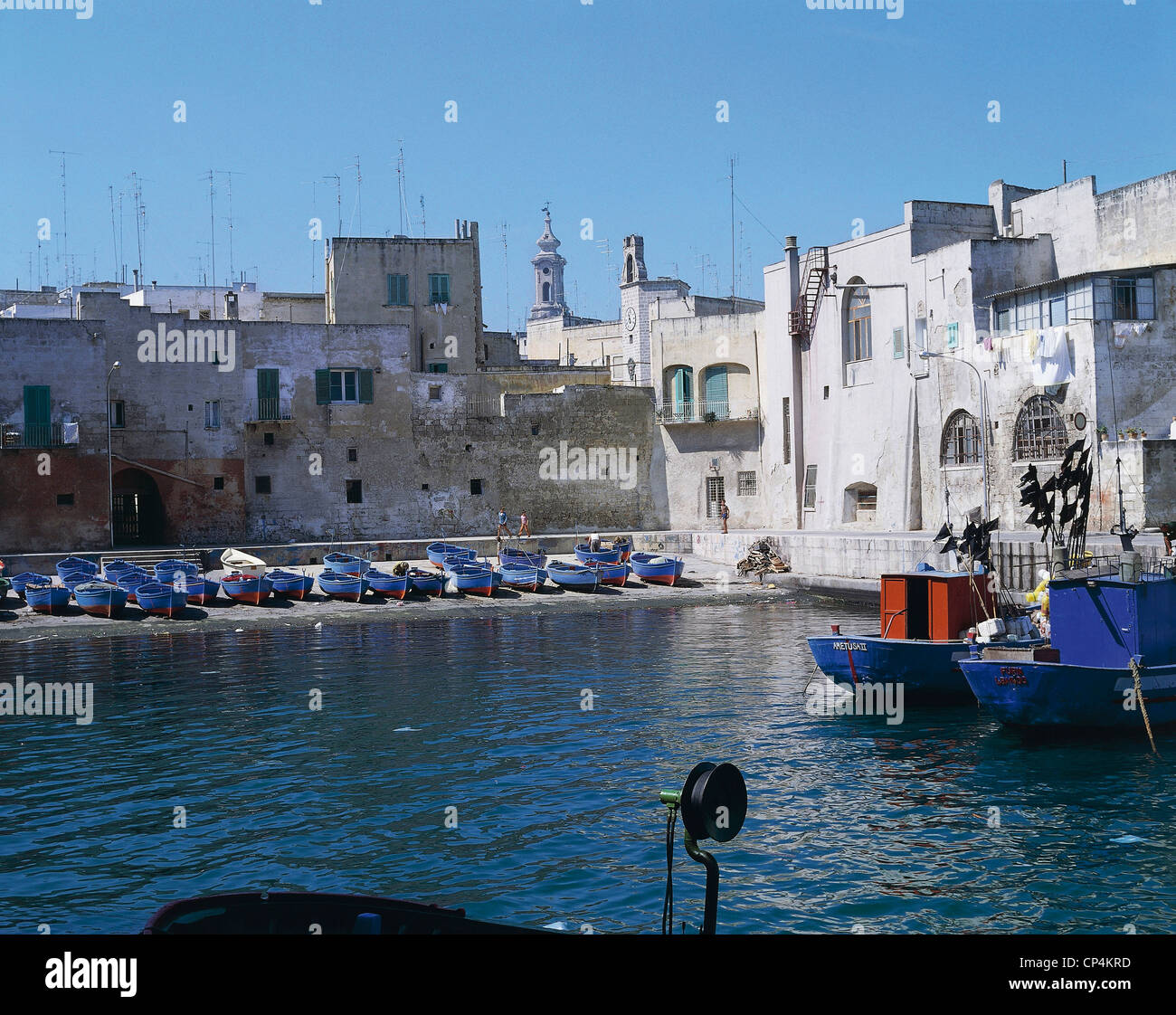Puglia - Monopoli (Ba), the marina Stock Photo - Alamy
