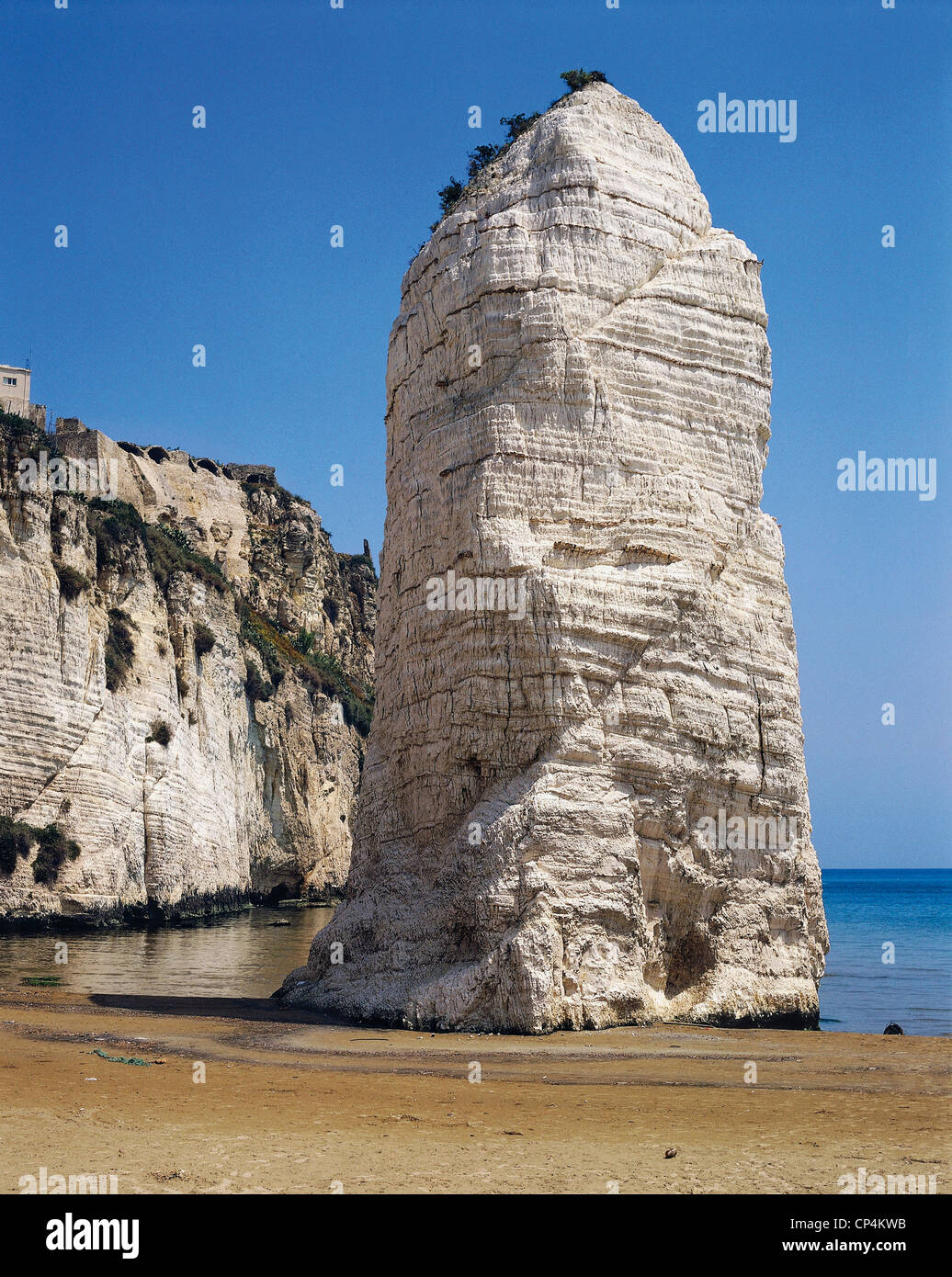 Puglia - Parco Nazionale del Gargano - Vieste (Fg), the Pizzomunno ...