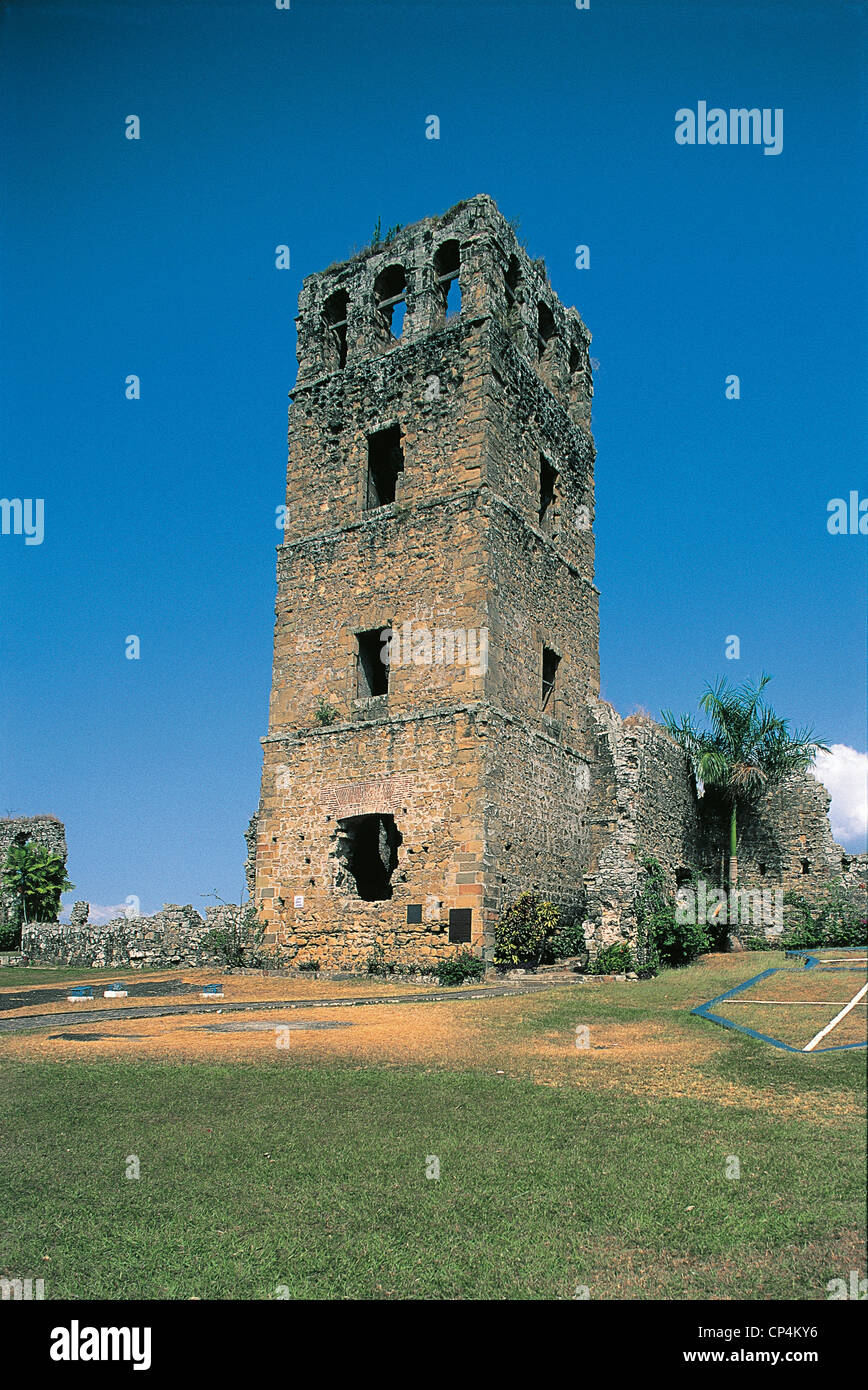 Panama La Vieja Old City Ruins ' Stock Photo - Alamy