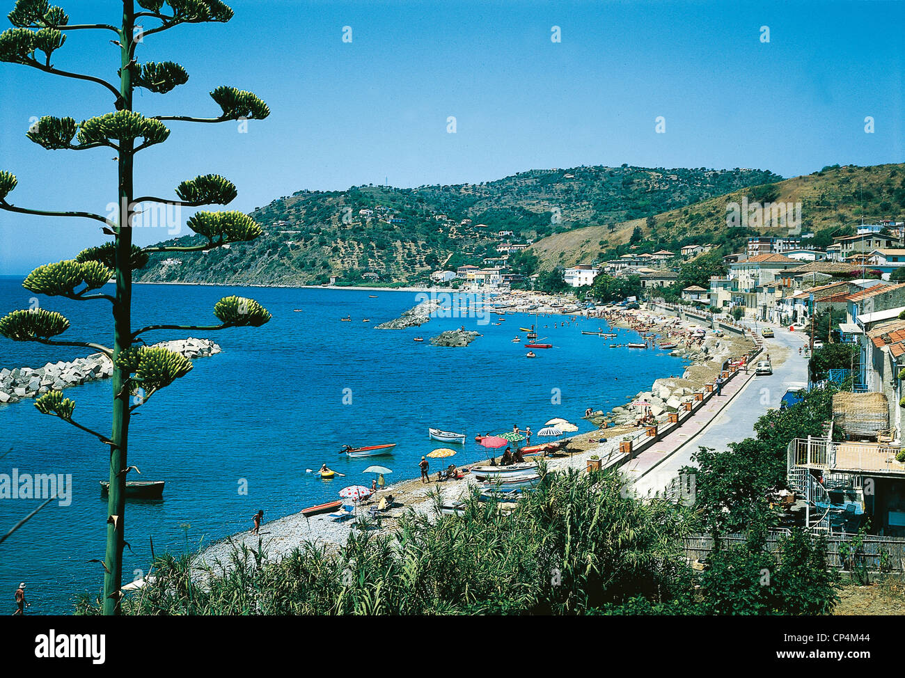 Campania Cilento Pioppi Stock Photo - Alamy