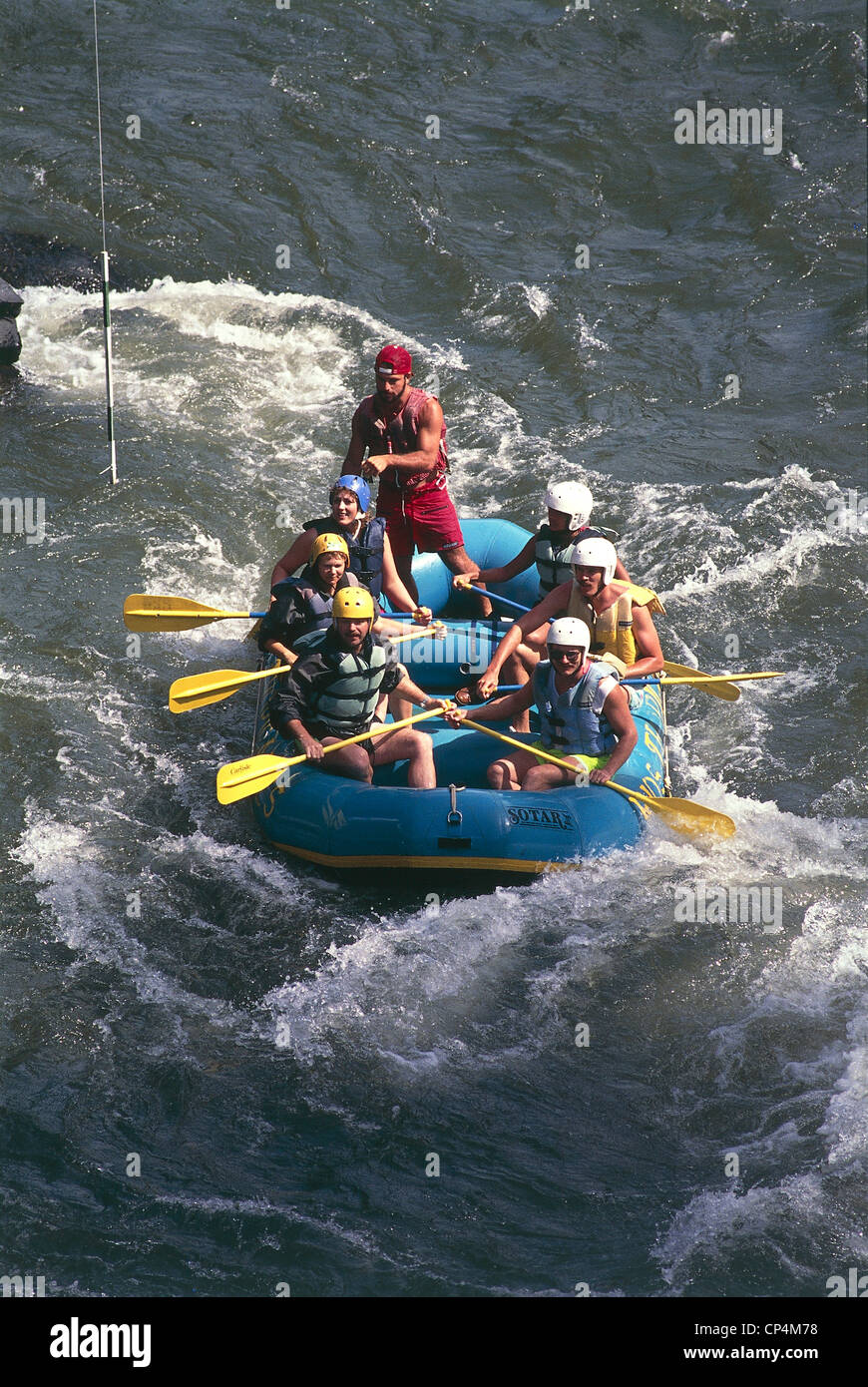 Costa Rica - Rio Reventazon - Rafting Stock Photo - Alamy