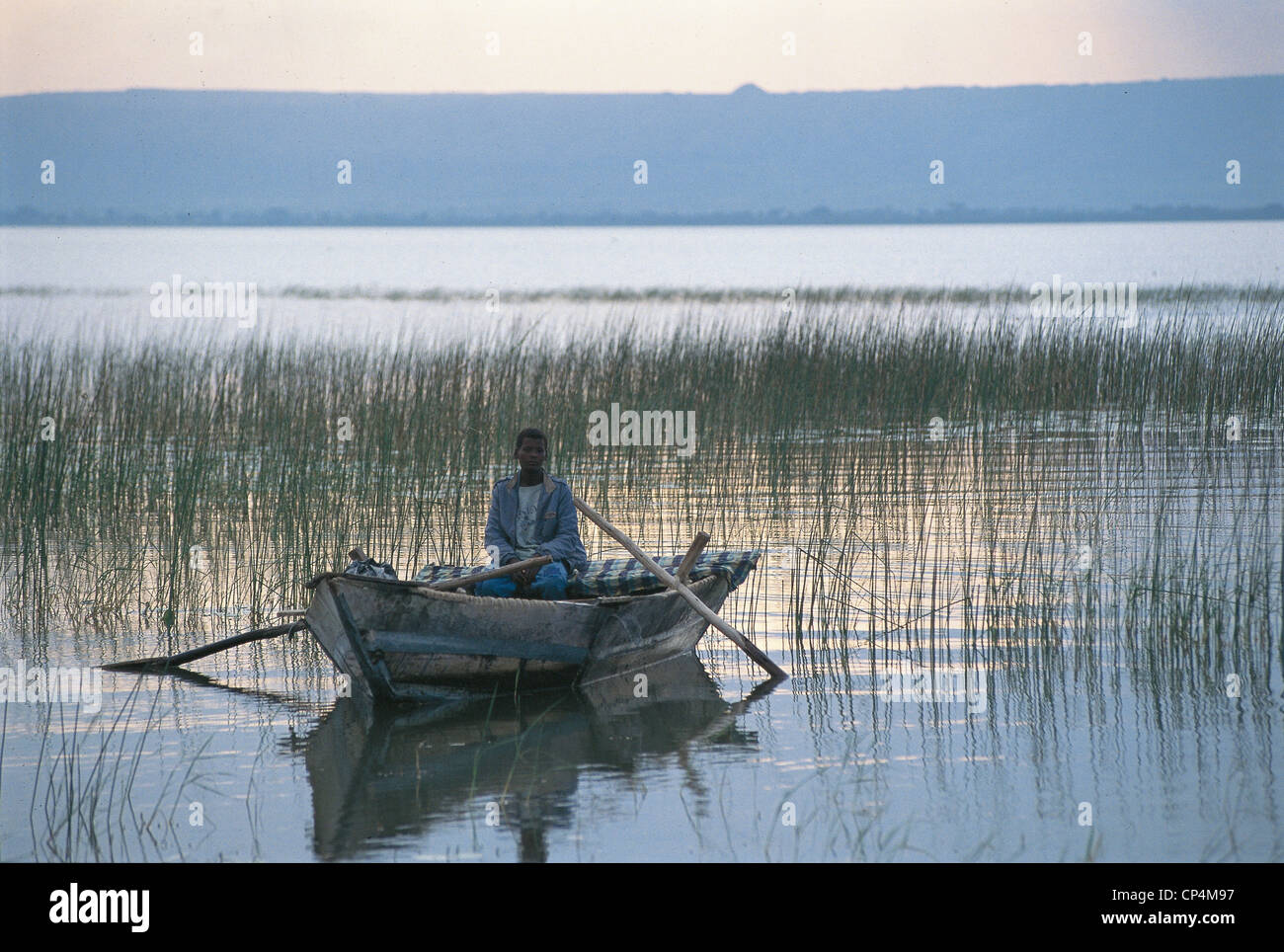 Ethiopian Rift Valley Lake Sunset Awas Stock Photo - Alamy