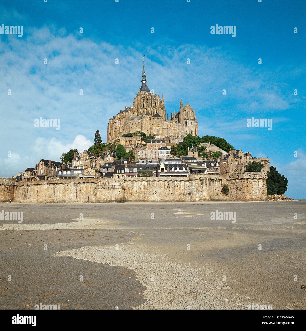 France - Normandy - Le Mont-Saint-Michel (a World Heritage Site by ...