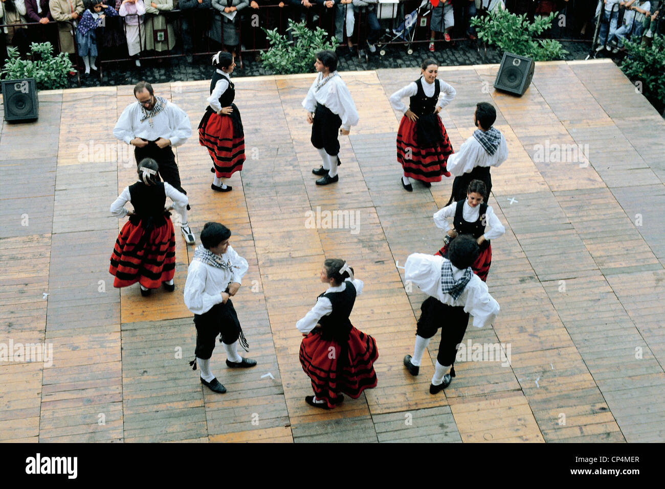Folklore In Madrid Spain Plazamayor Stock Photo - Alamy