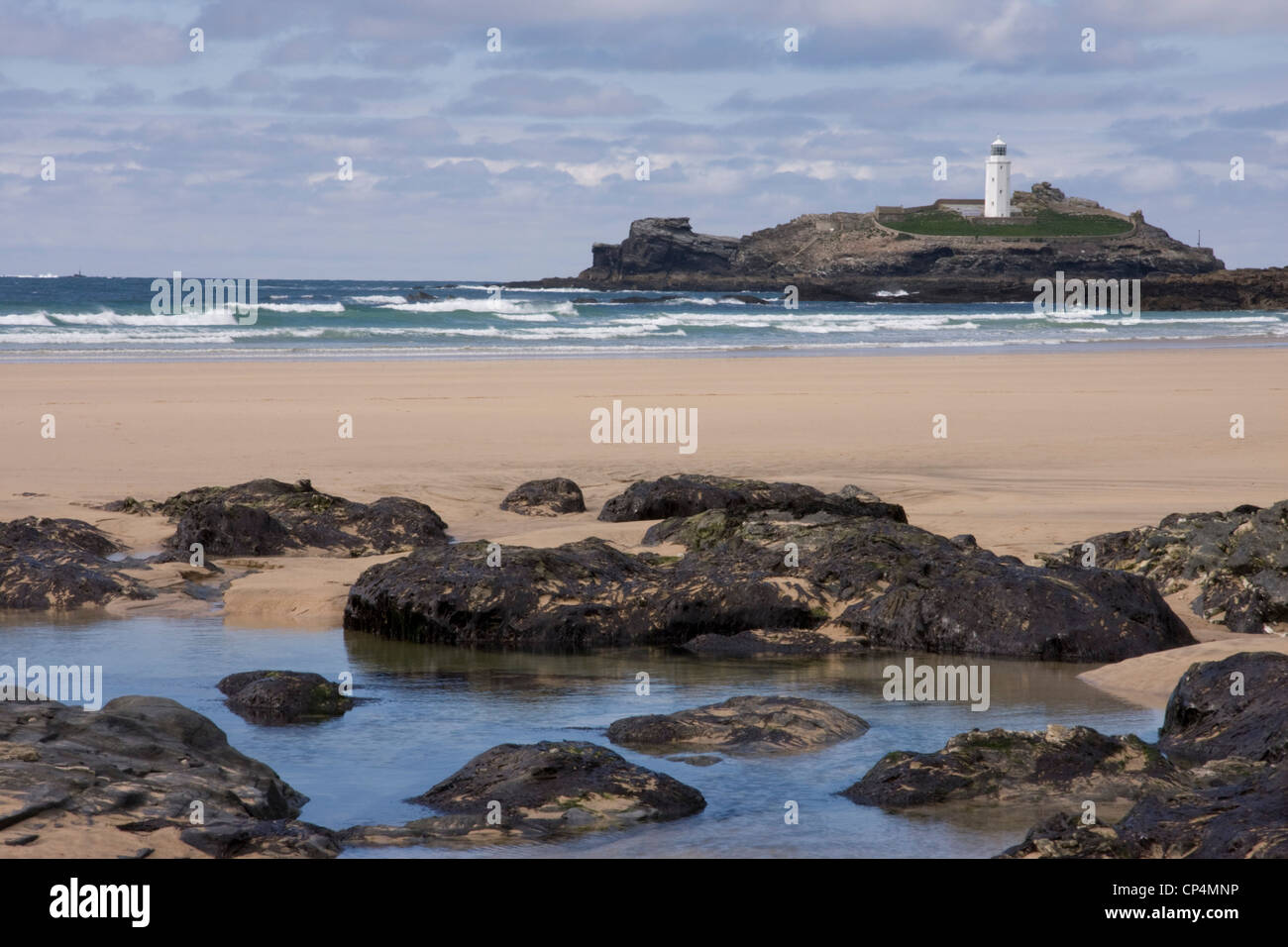 Rock Pool Cornwall Stock Photos & Rock Pool Cornwall Stock Images - Alamy