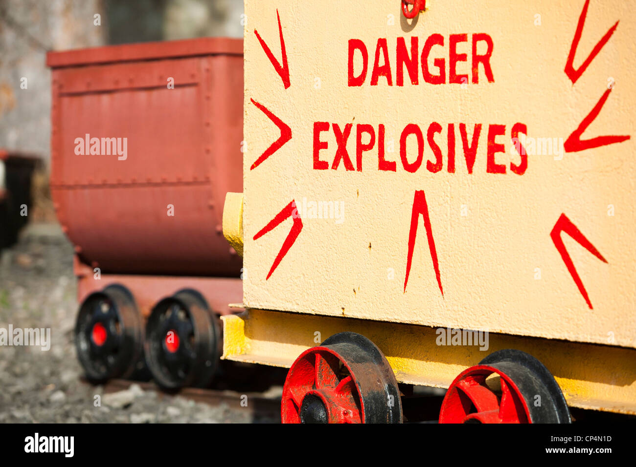 Explosives truck hi-res stock photography and images - Alamy