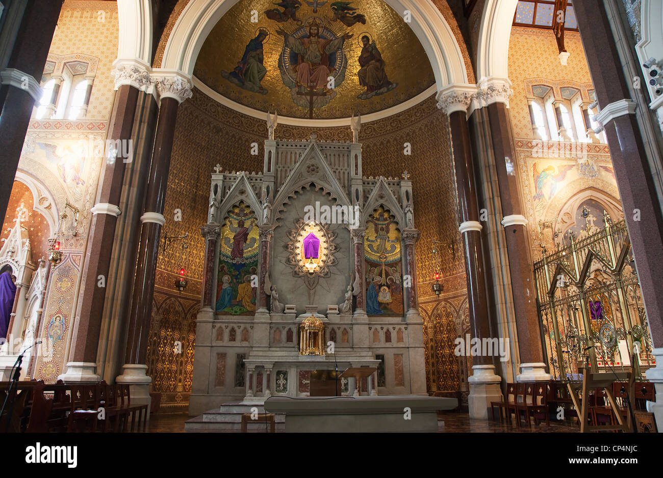 Ireland, North, Belfast, Falls Road, Clonard Monastery interior ... Ireland, North, Belfast, Falls Road, Clonard Monastery interior ...