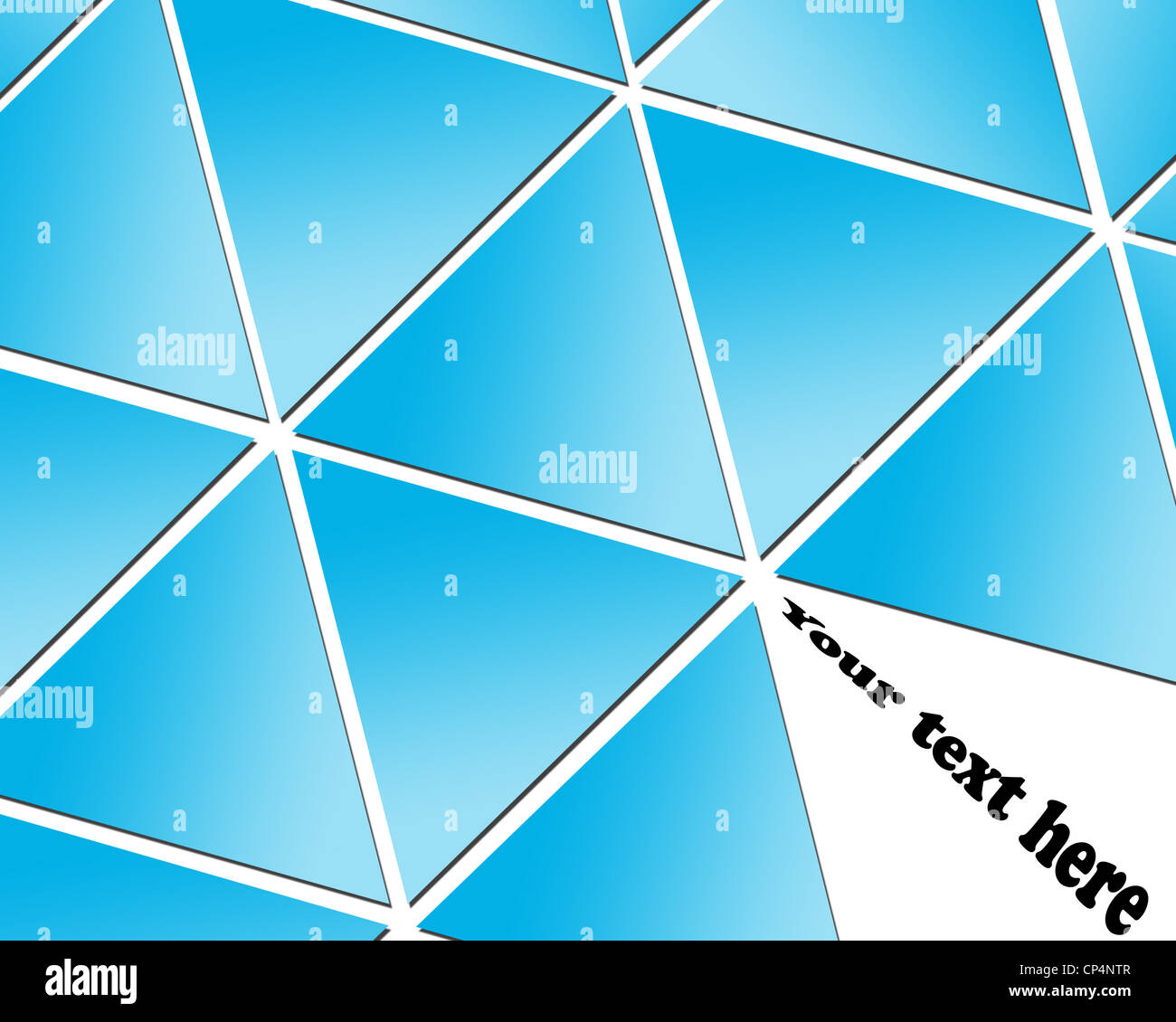 Triangle design for you website Stock Photo - Alamy