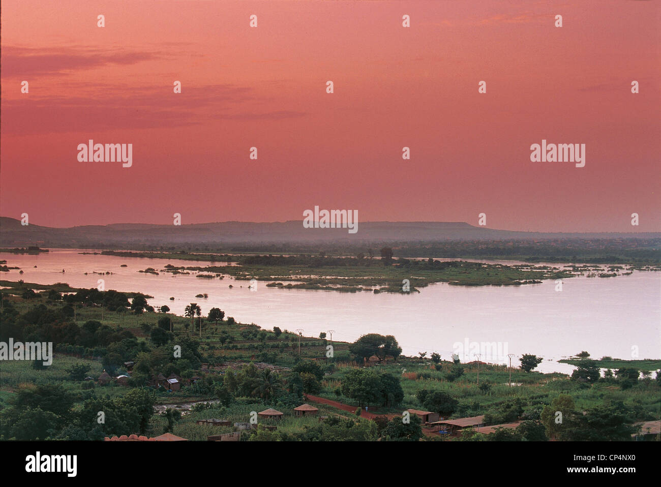Niger river bamako sunset hi-res stock photography and images - Alamy