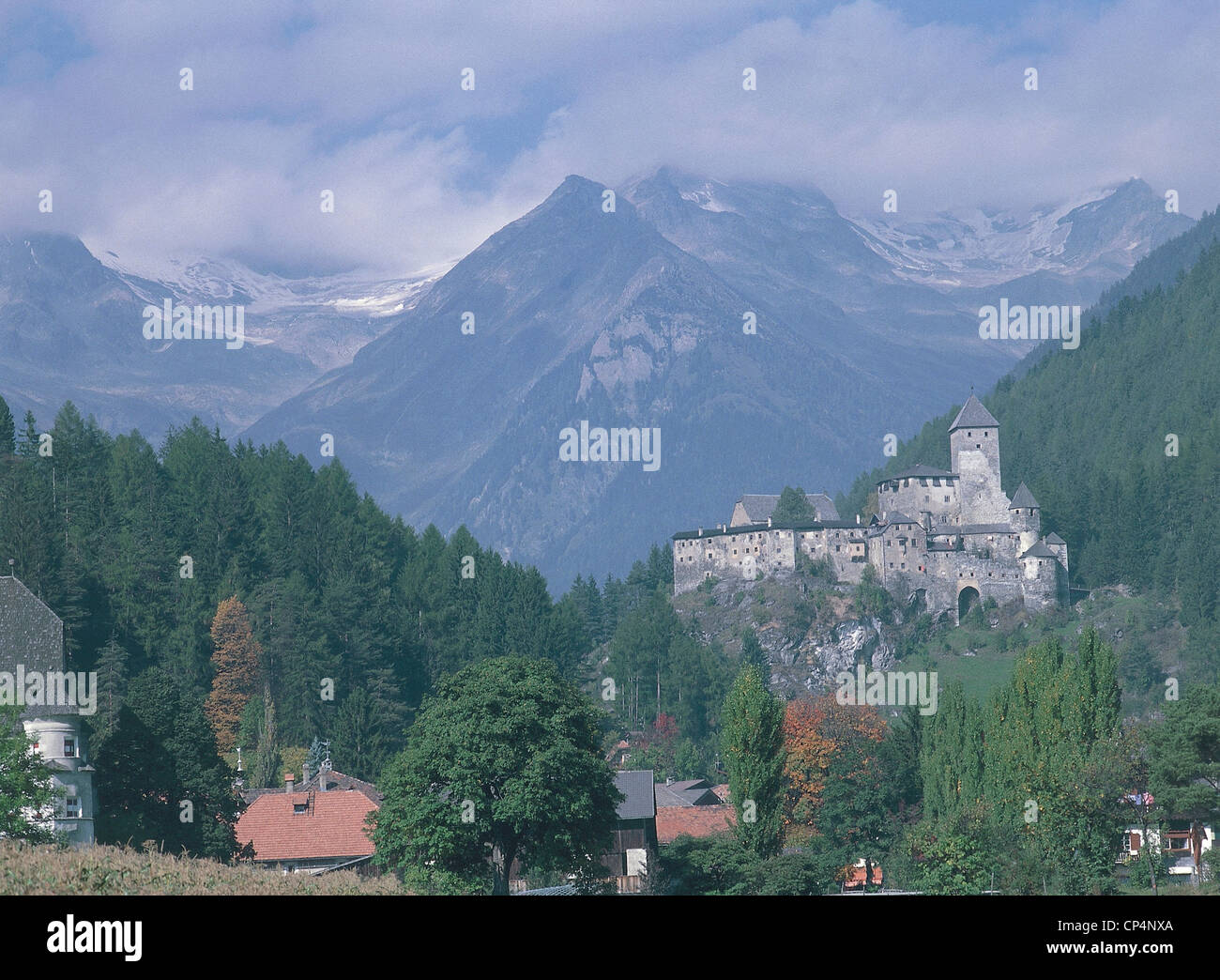 Trentino Alto Adige, Campo Tures (BZ): CASTLE TURES Stock Photo - Alamy