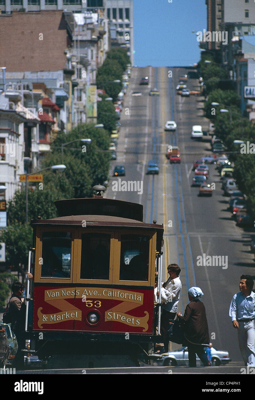 United States Of America San Francisco Tram Stock Photo - Alamy