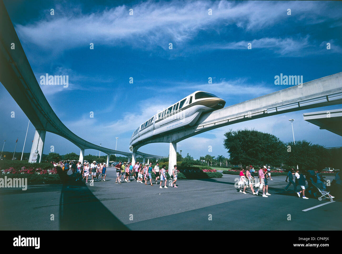 USA - Florida - Orlando - Walt Disney World Resort. The Magic Kingdom ...