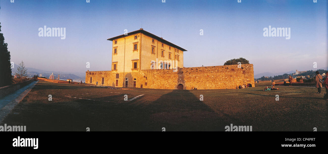 Florence Tuscany Forte Belvedere Stock Photo - Alamy