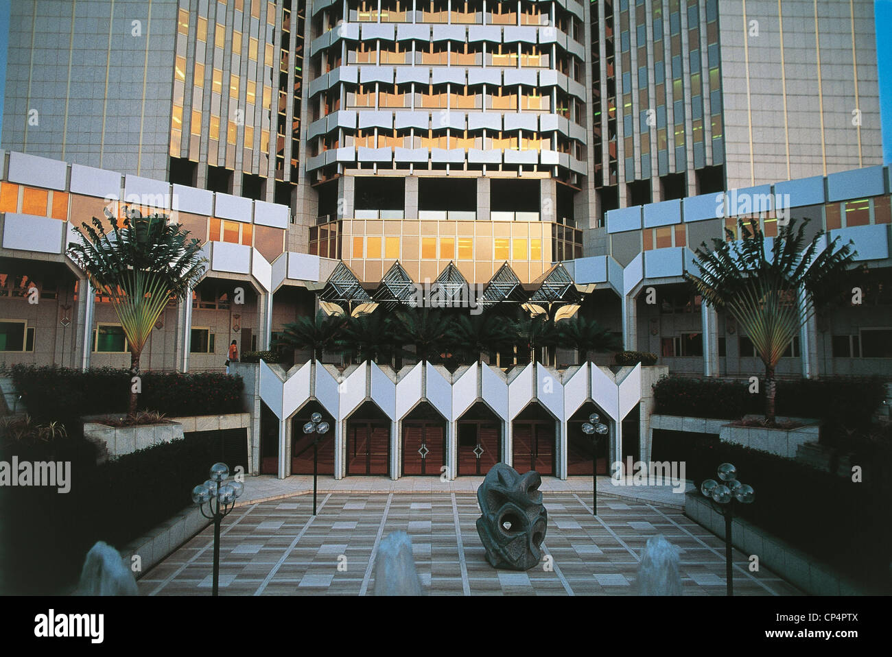 Yaounde Cameroon Central African Bank Stock Photo - Alamy