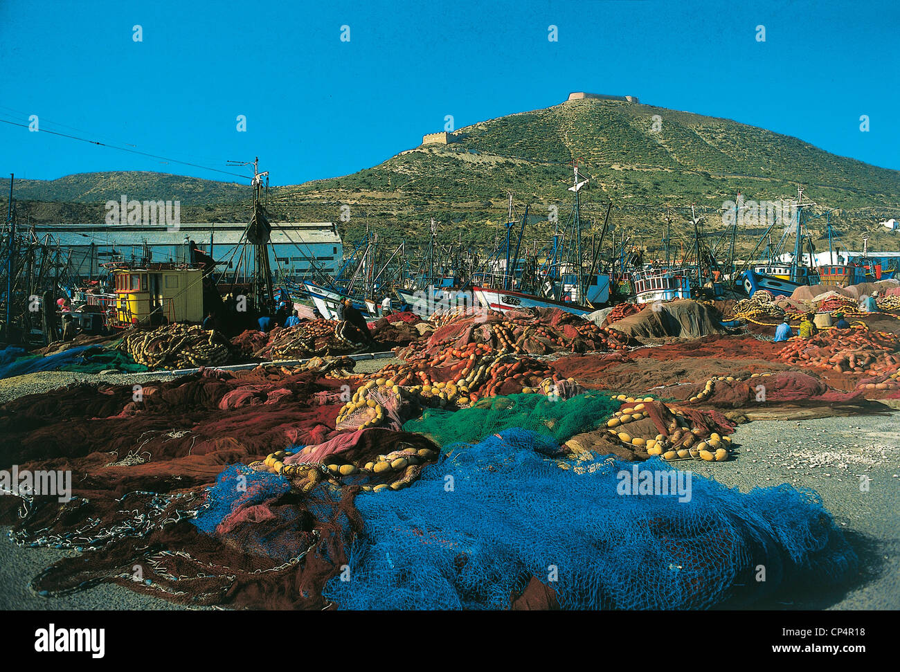 Morocco Agadir Port Stock Photo - Alamy