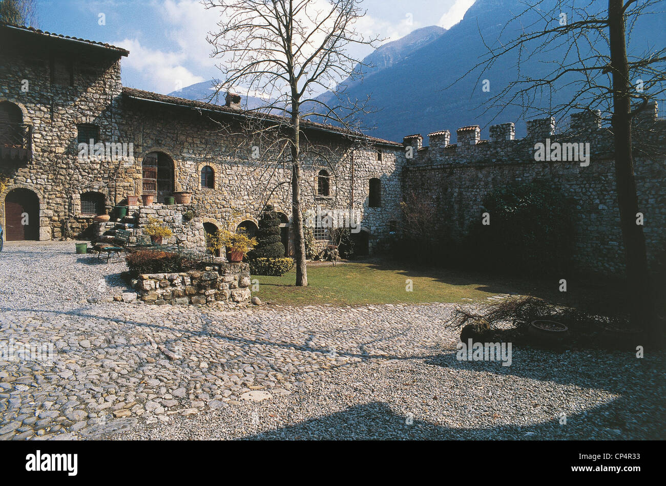 Lombardy - Monasterolo Castle, Castle Manufactured In Medieval Villa ...