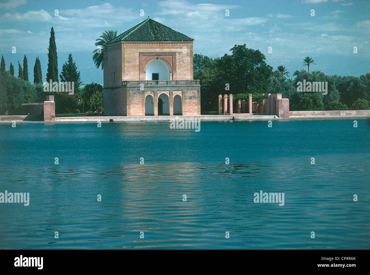 Morocco - Marrakech, Menara Stock Photo - Alamy