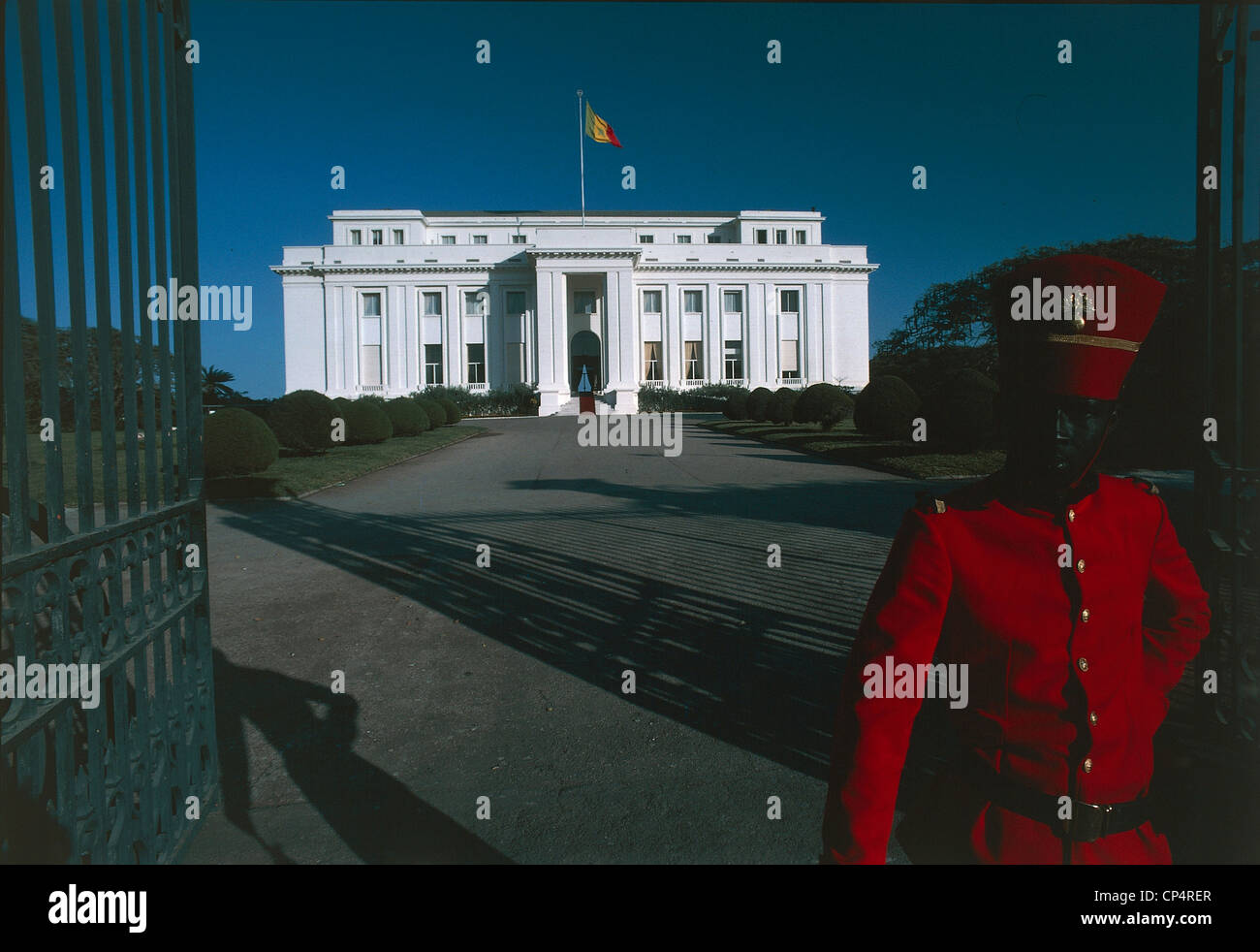 Senegal - Dakar. The Presidential Palace Stock Photo - Alamy