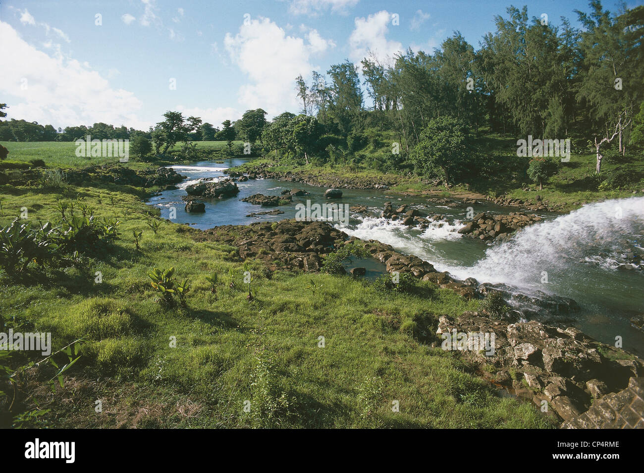 Mauritius - rivers in the area Mahebourg Stock Photo - Alamy