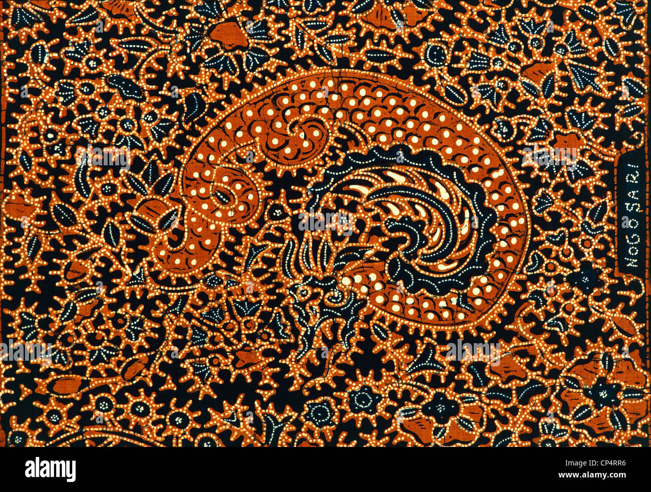 Java Batik Indonesia Traditional Nogo Sari Stock Photo - Alamy