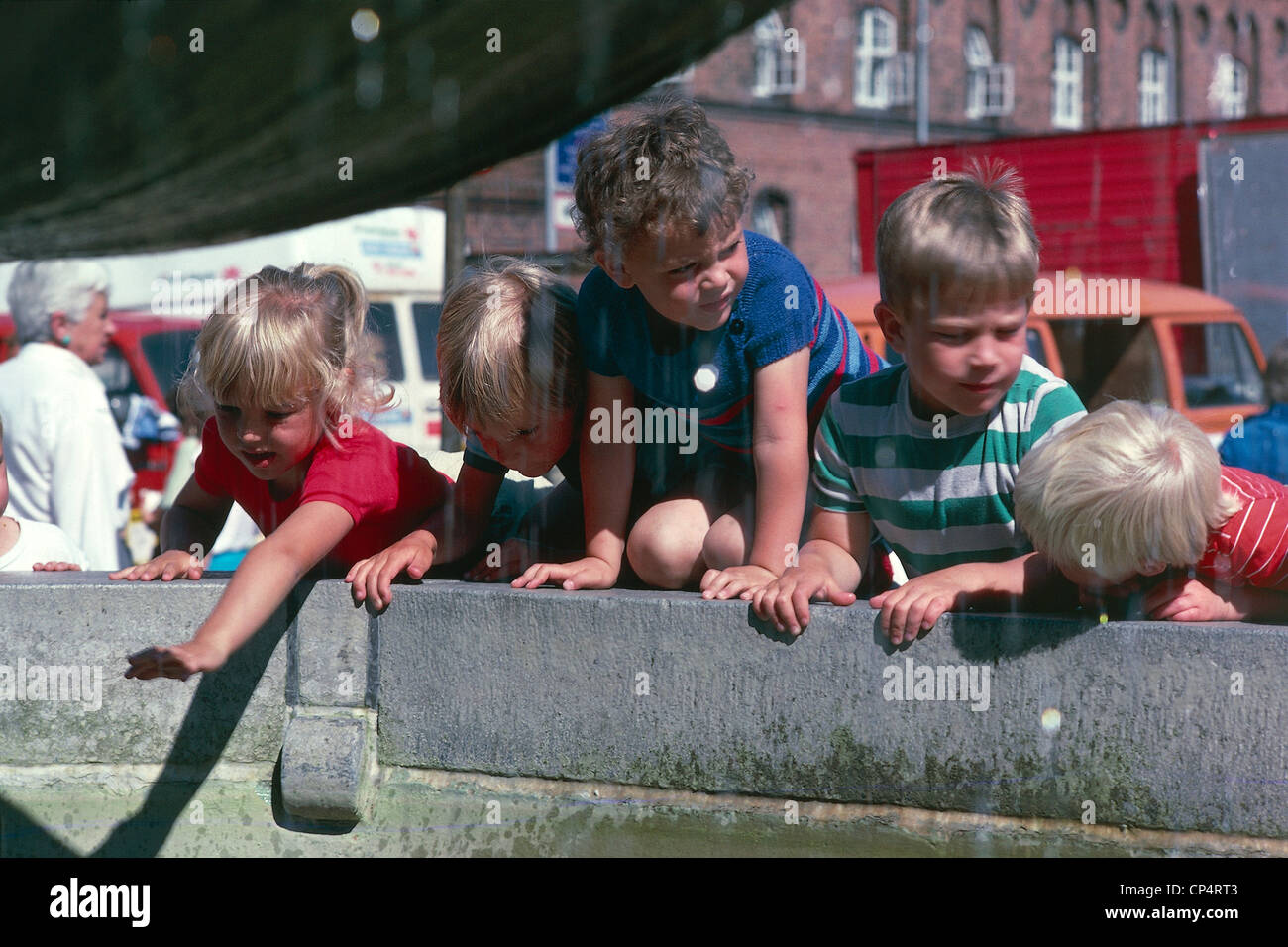 Denmark - Roskilde. Children Stock Photo - Alamy