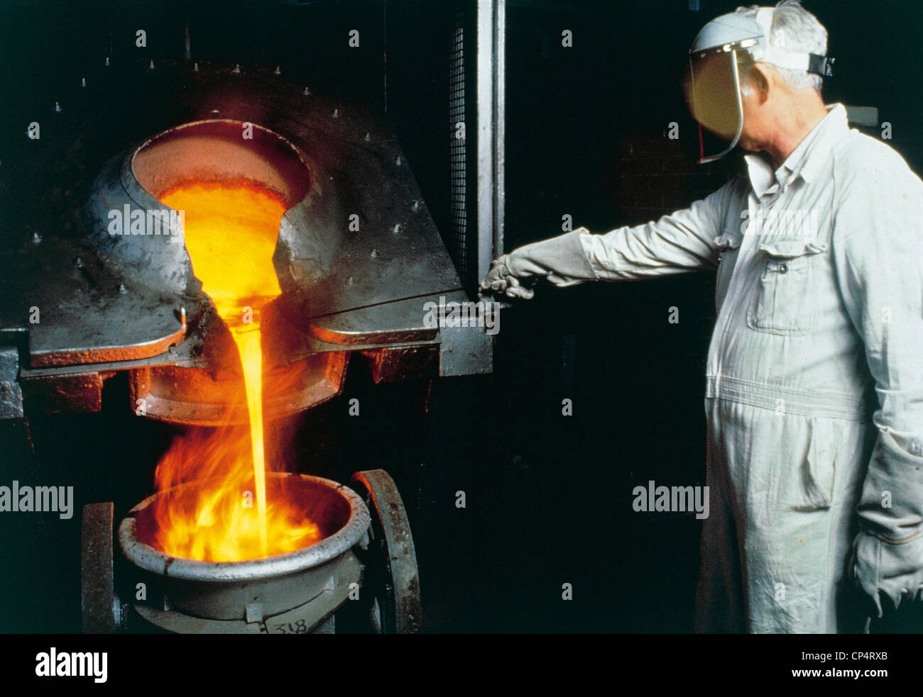 South Africa - gold processing Stock Photo - Alamy