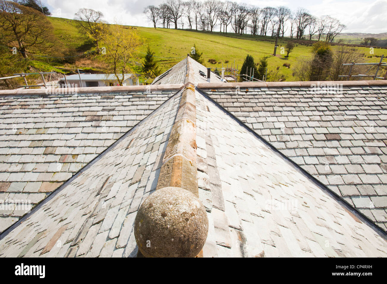 Stone roofing hi-res stock photography and images - Alamy