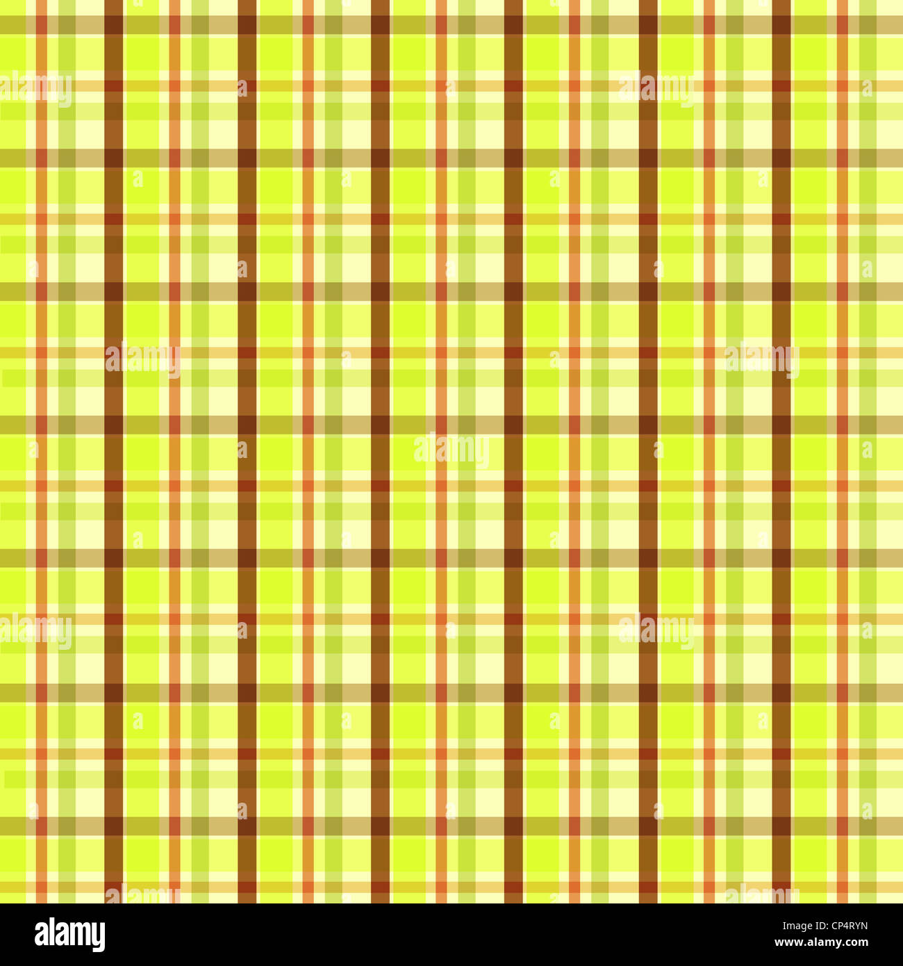 Trendy plaid pattern in yellow, green and brown colors Stock Photo - Alamy