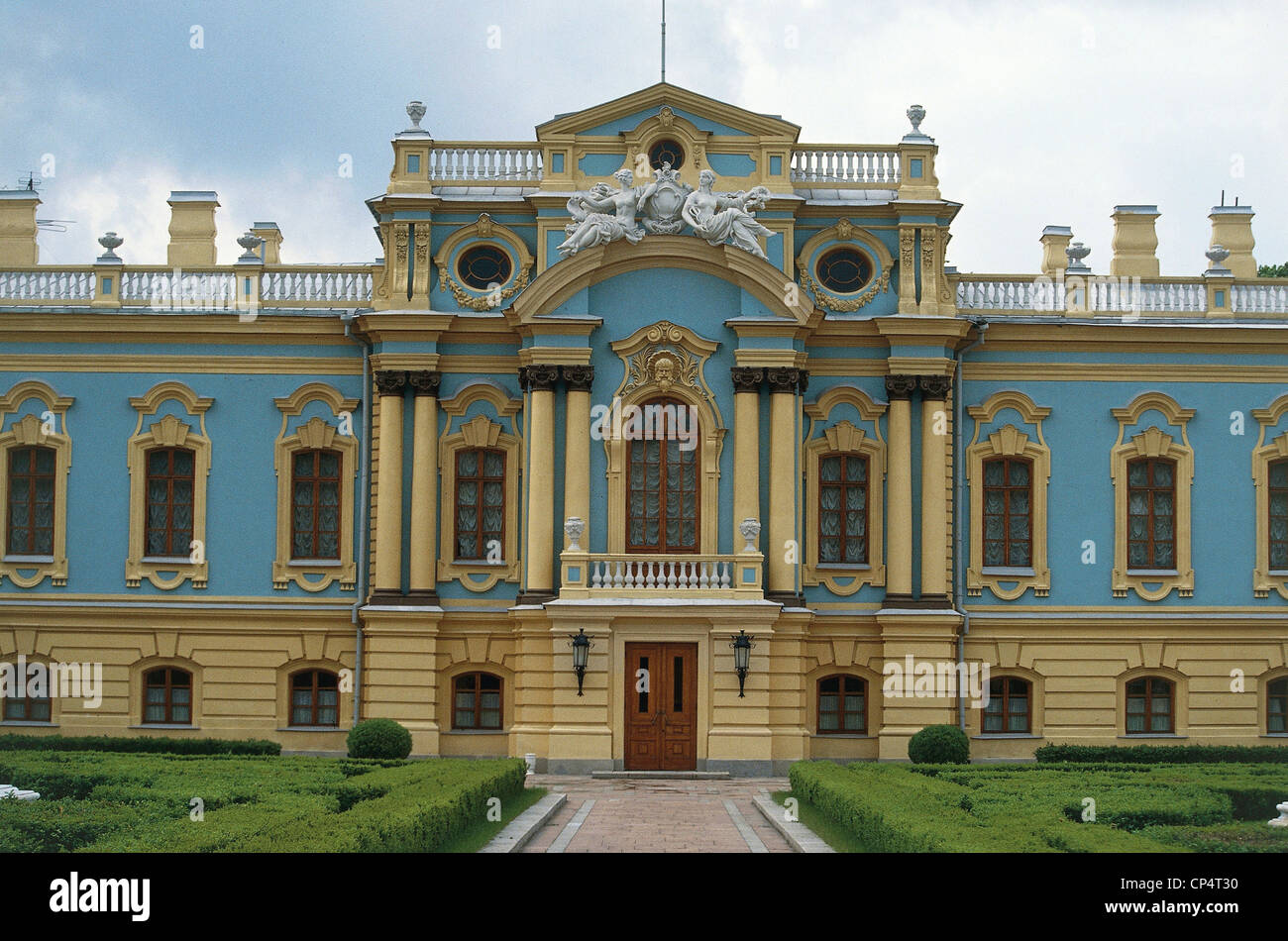 Ukraine - Kyiv (Kiev) - the Mariinsky Palace (1750-1755, architect ...