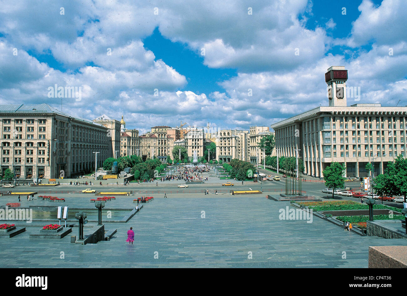 Ukraine - Kyiv (Kiev). Independence Square (formerly Square of the ...