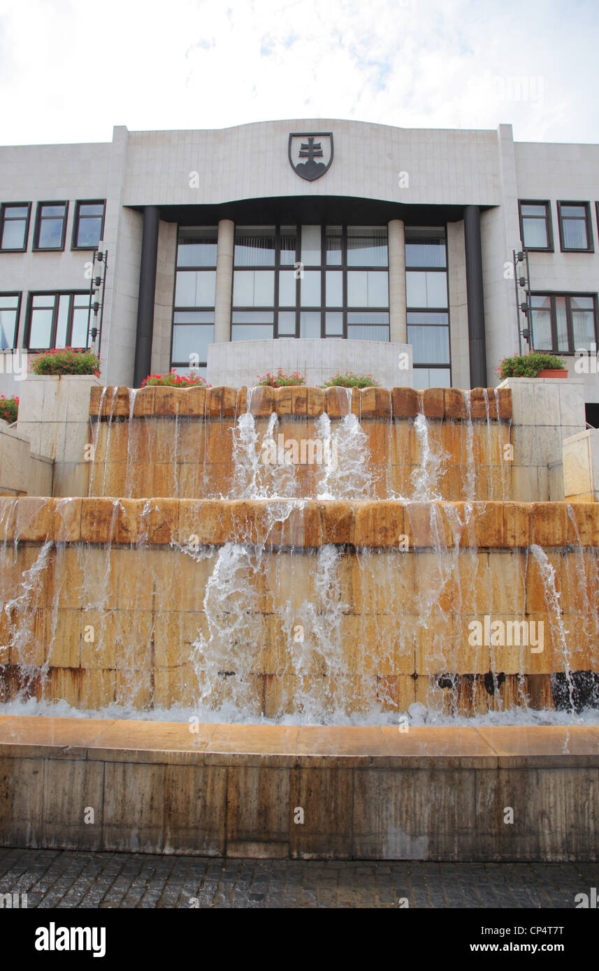 Slovak parliament. Bratislava. Slovakia Stock Photo - Alamy