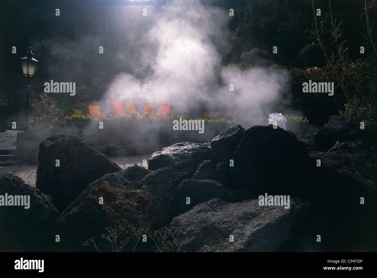Campania - Ischia (Na) - Forio, Spa Poseidon Stock Photo - Alamy