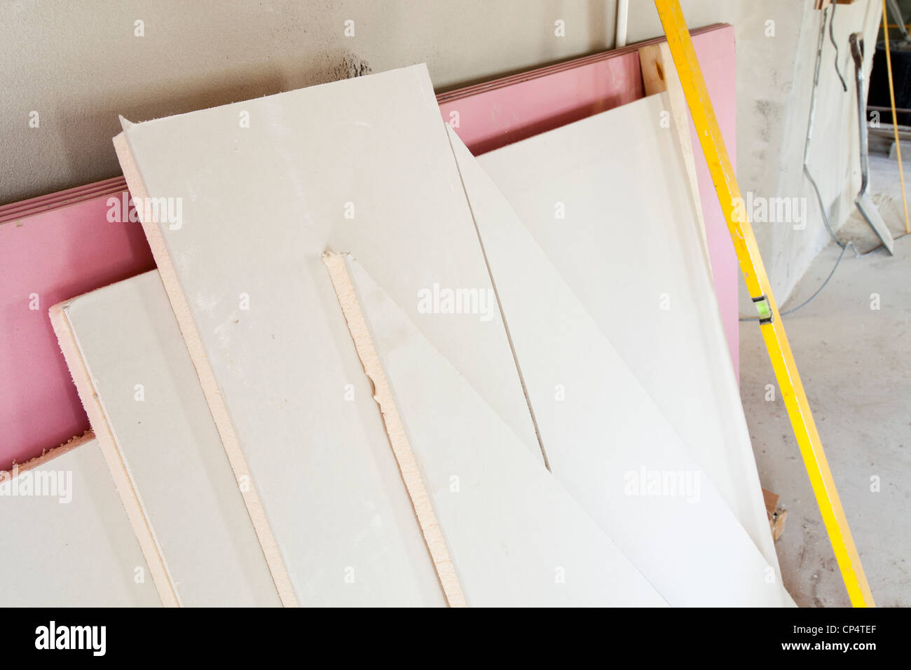 Insulated plasterboard hi-res stock photography and images - Alamy