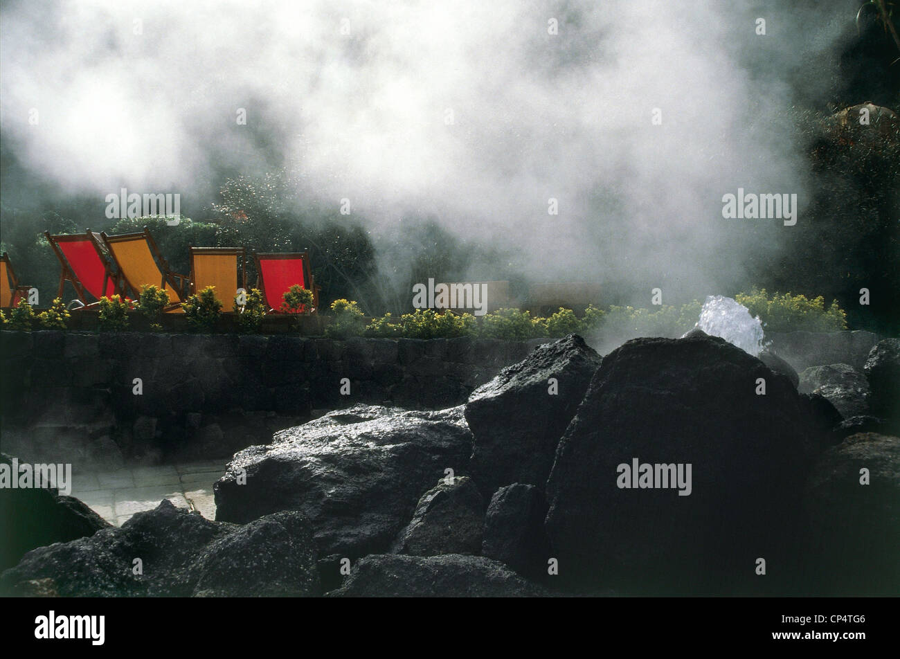 CAMPANIA - Island of Ischia, Forio (NA), POSEIDON SPAS Stock Photo - Alamy