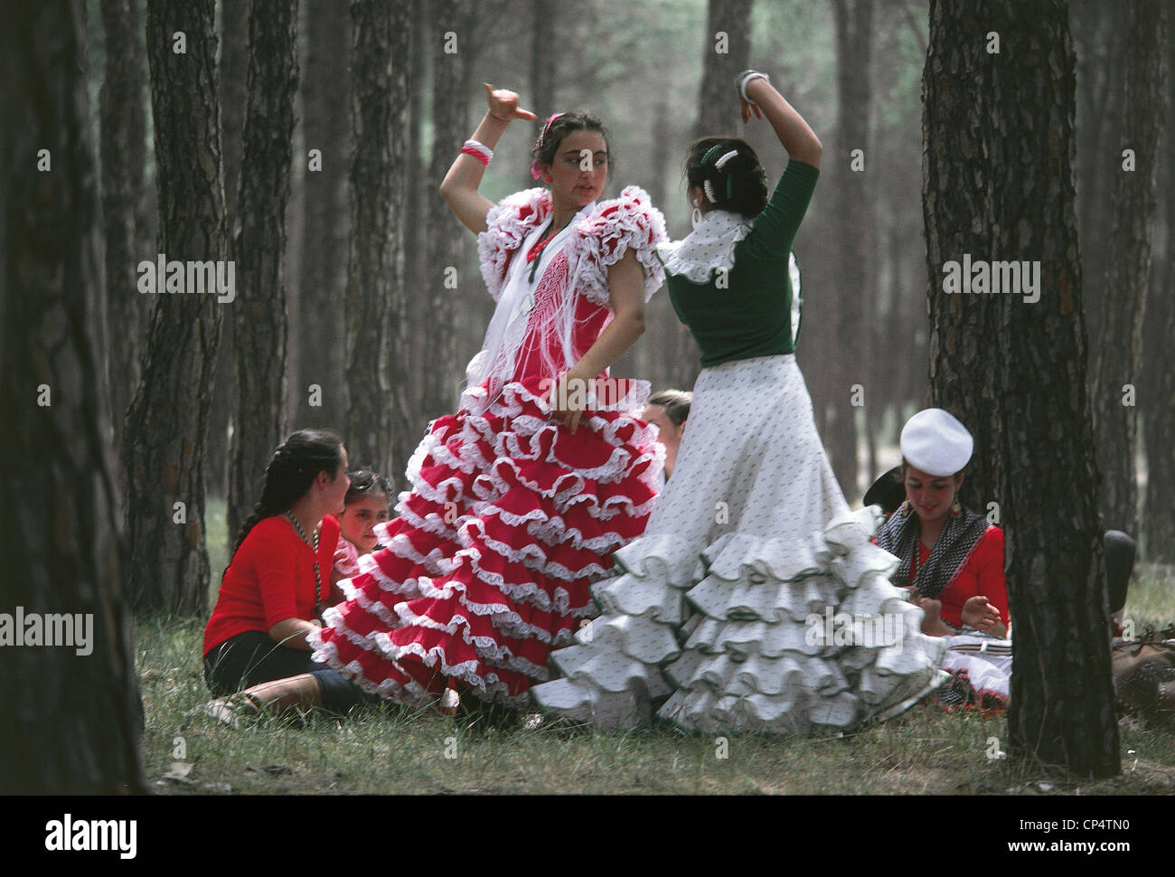 Spain - Andalusia - Almonte, a pilgrimage to Our Lady of Rocio ...