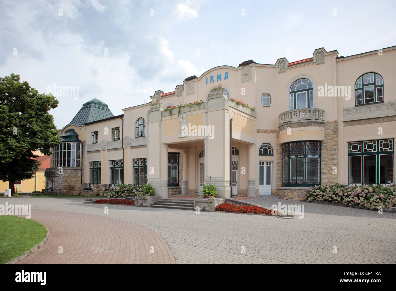 Spa house IRMA. Piestany. Slovakia Stock Photo - Alamy
