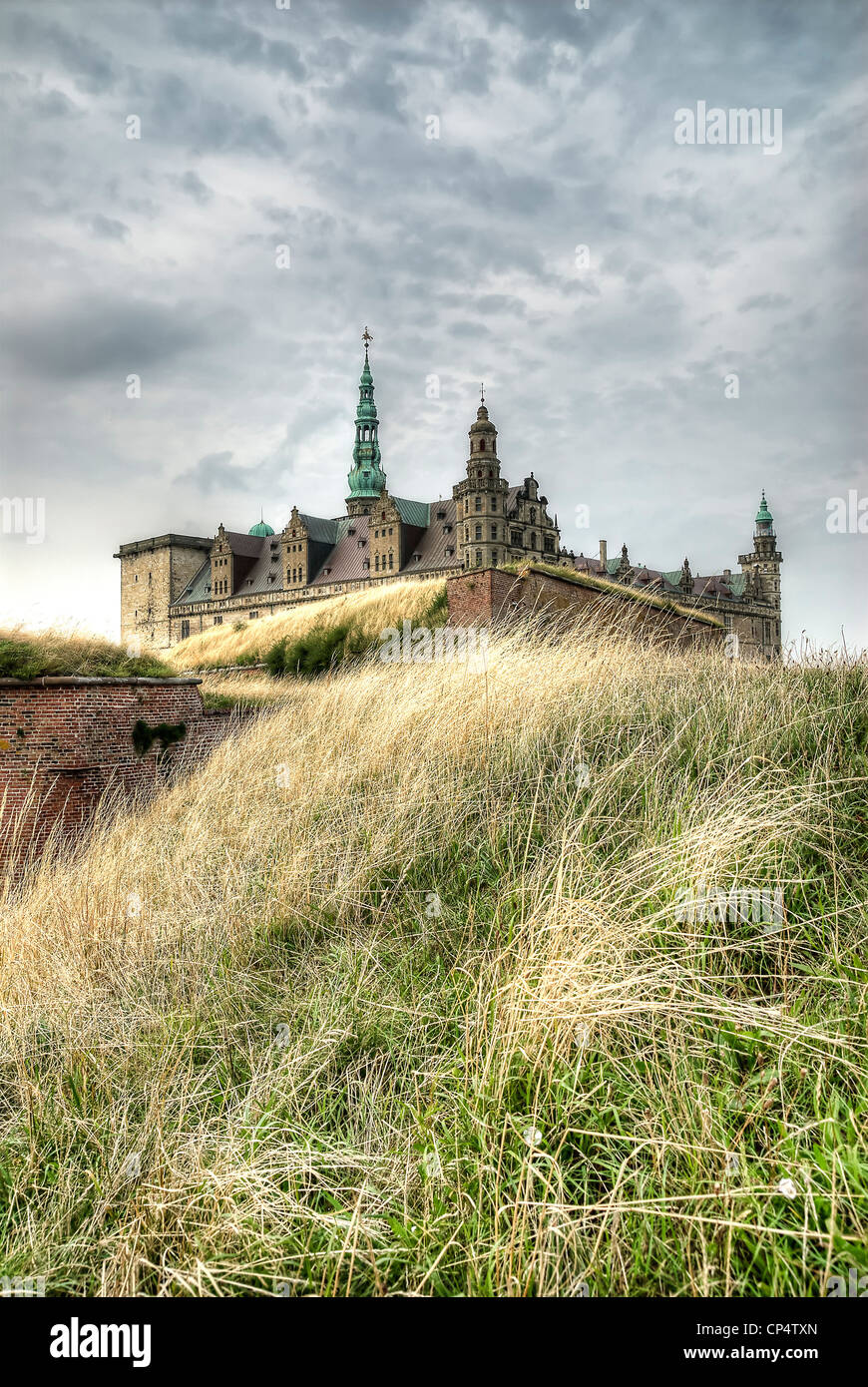 Renaissance Kronborg castle in Helsingor, Denmark Stock Photo - Alamy