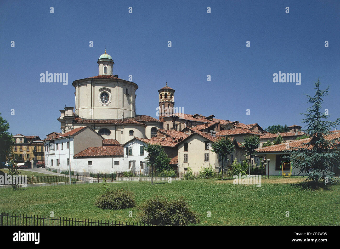 Piedmont - Asti. Church of Santa Caterina Stock Photo - Alamy