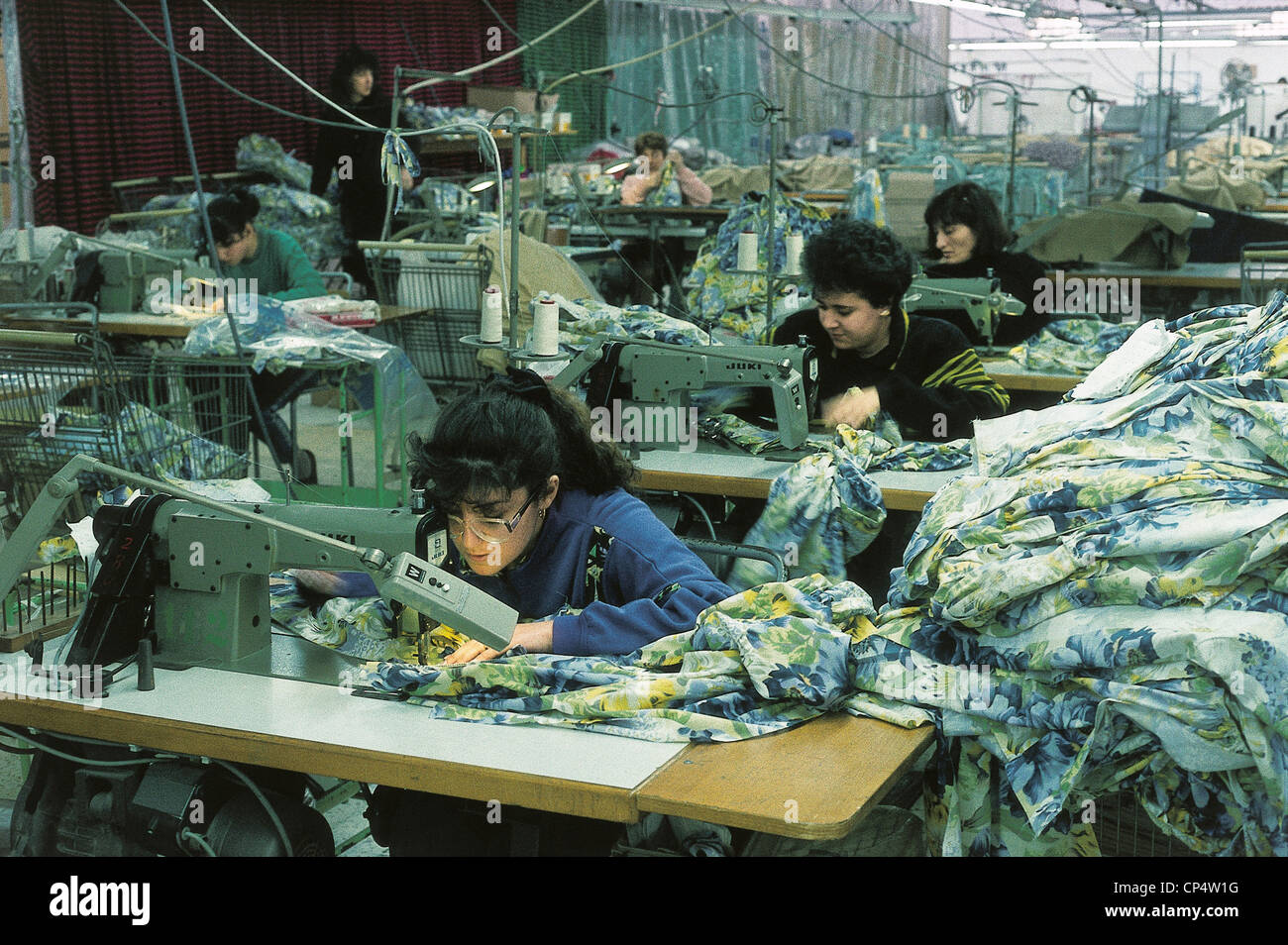 Malta - Textile industry Stock Photo - Alamy