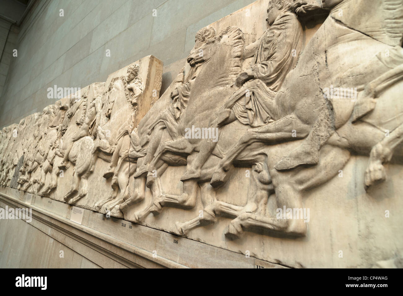 The Elgin Marbles from the Parthenon in Athens at the British Museum,London,UK Stock Photo - Alamy