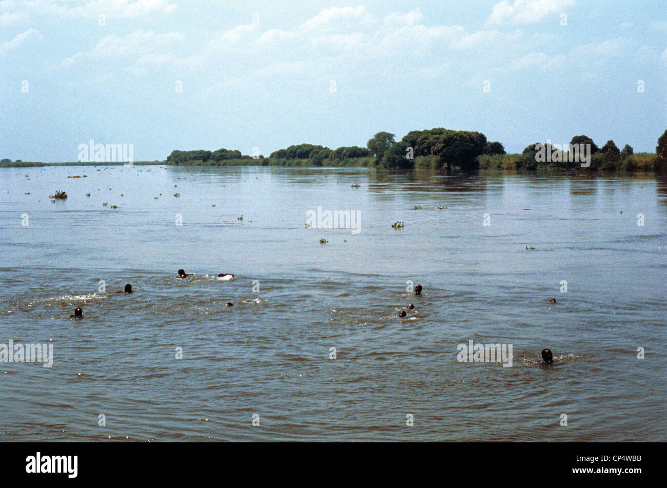 Sudan - The White Nile at Juba Stock Photo - Alamy