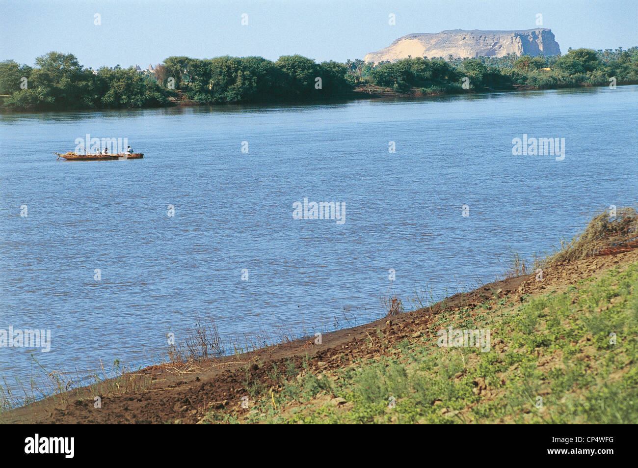 Sudan - The Nile River near Karima Stock Photo - Alamy