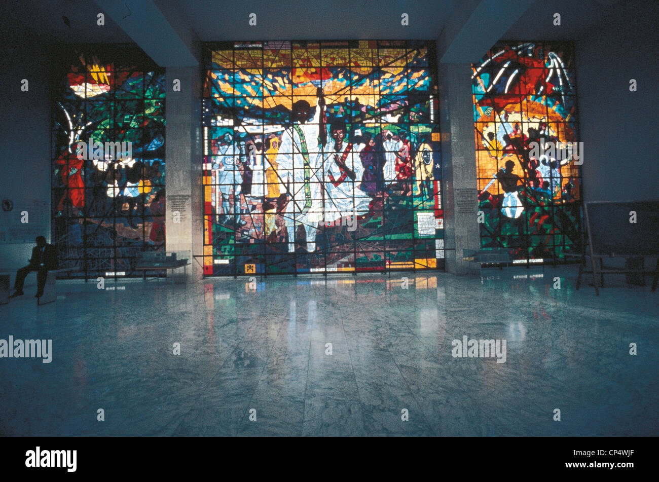 Ethiopia Addis Ababa Glass Palace Of The Oau Stock Photo - Alamy