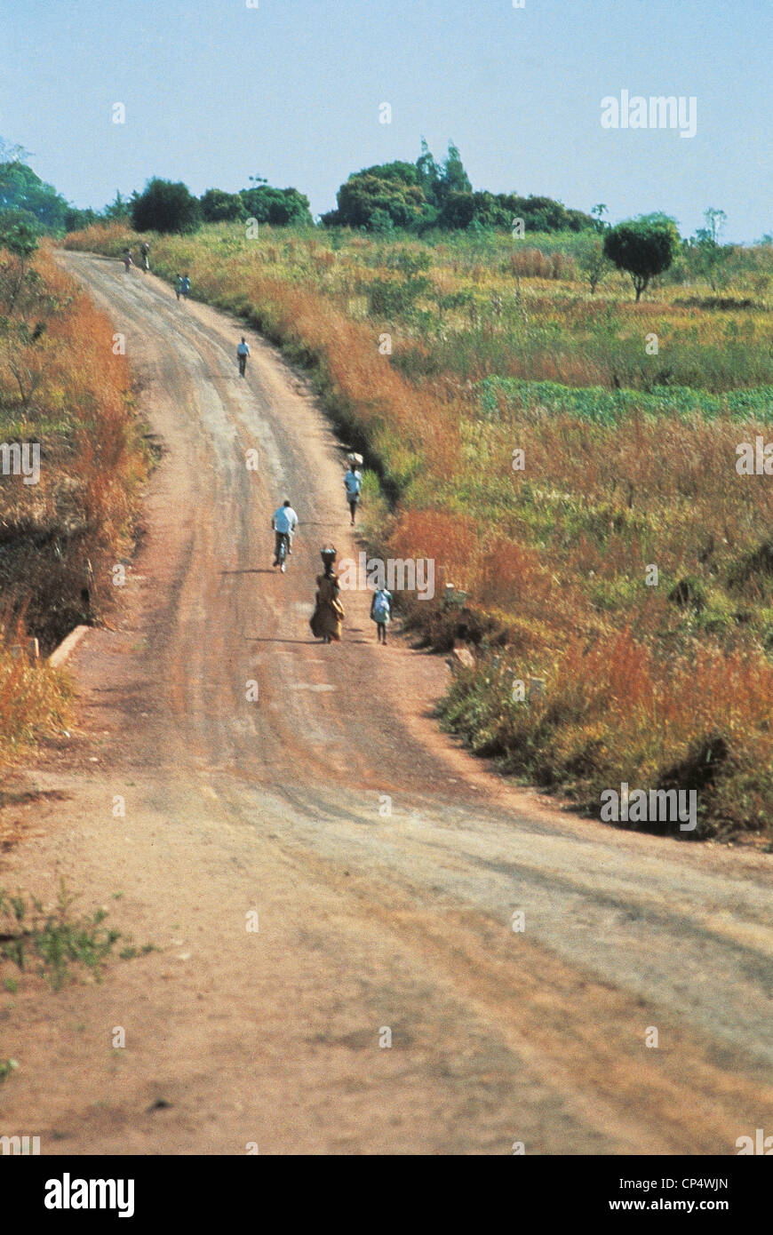 Uganda - The road from Gulu Stock Photo - Alamy