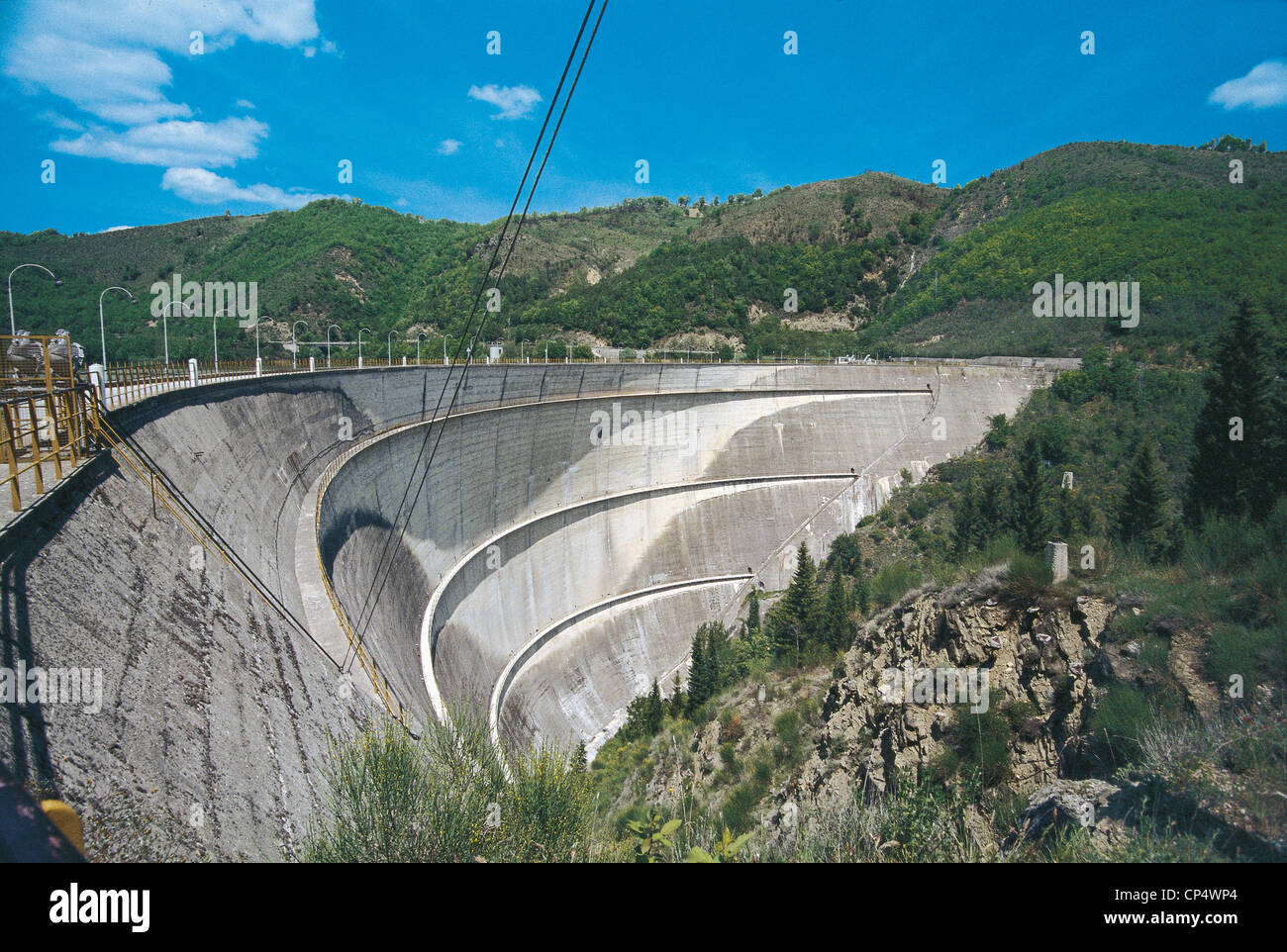 Pertusillo dam hi-res stock photography and images - Alamy